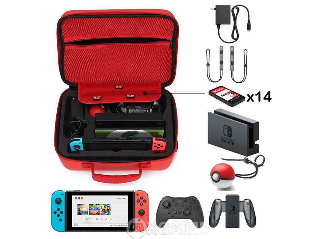 Bao Đựng Switch System Full Case PokeBall – xGAMESHOP-Retail Store Games