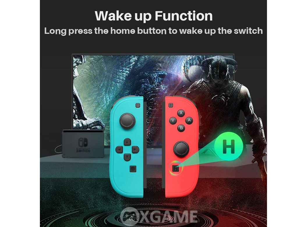 Bộ Joy-Con Controllers-Neon Red/Neon Blue-OEM – xGAMESHOP-Retail Store ...