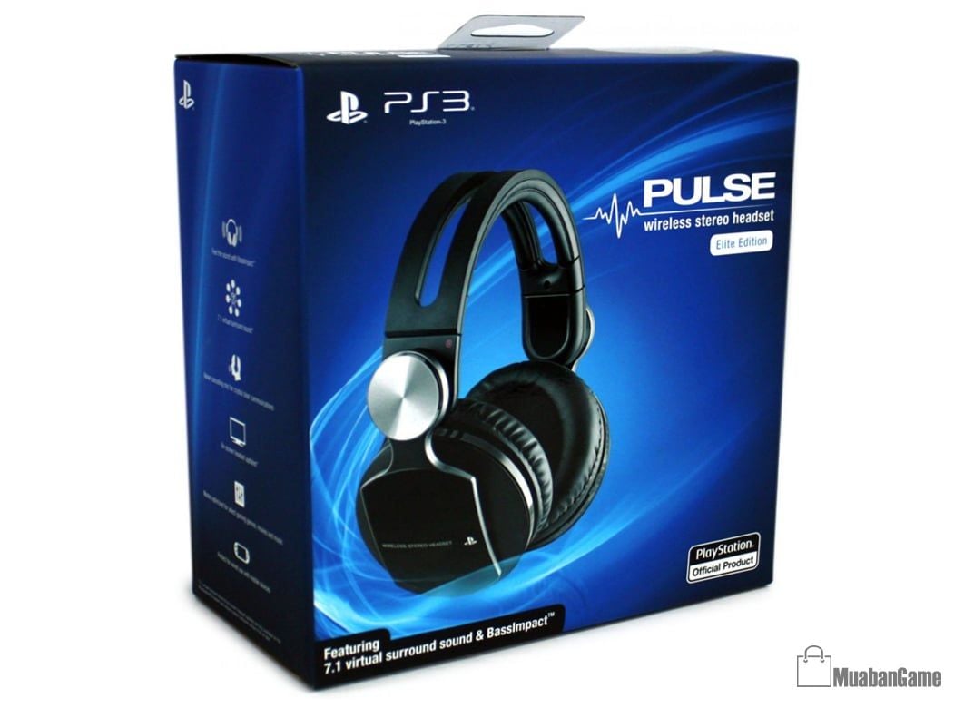 Ps3 Pulse Wireless Stereo Headset Xgameshop Retail Store Games