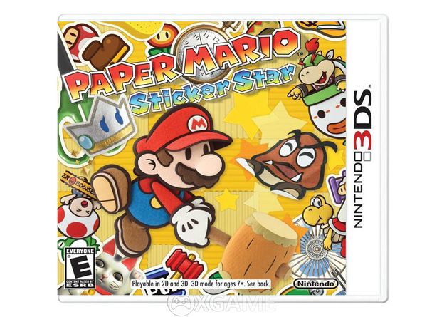 Paper Mario Sticker Star-2ND – xGAMESHOP-Retail Store Games