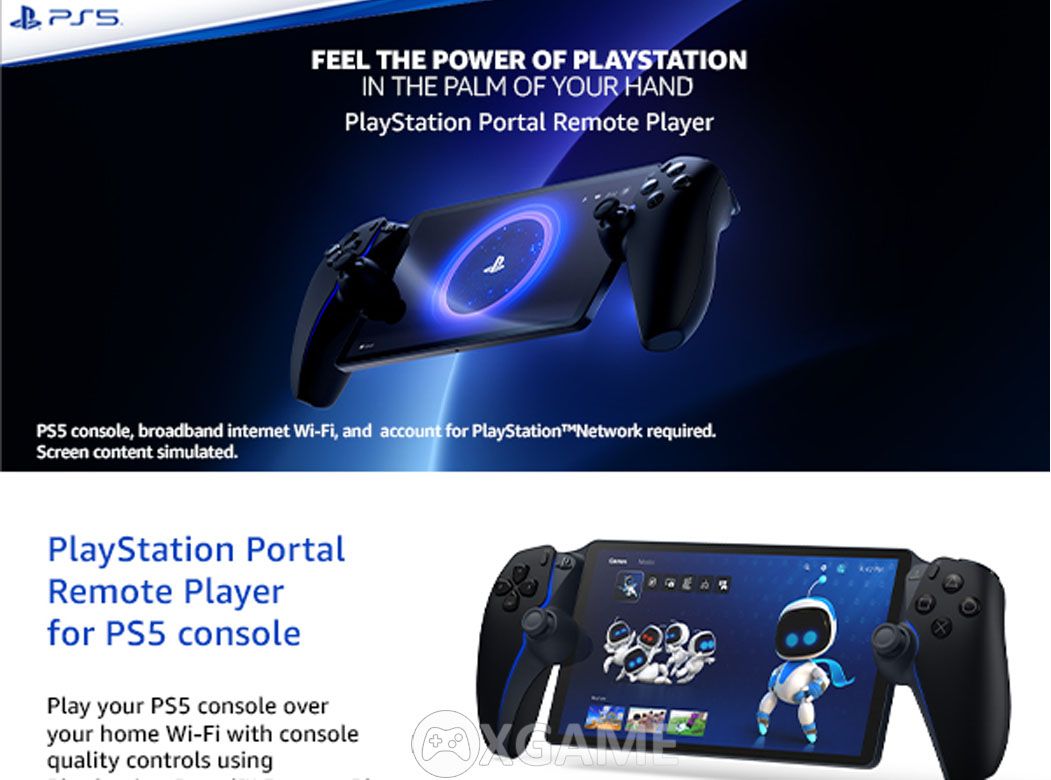 PlayStation Portal Remote Player for PS5 màu Đen – xGAMESHOP-Retail ...