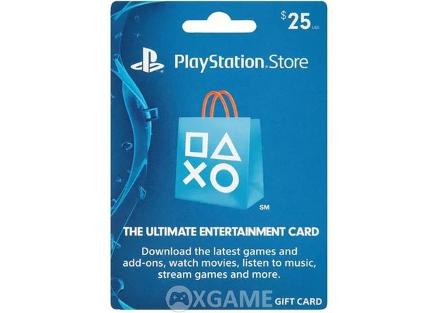 Thẻ PSN 25$ - US – xGAMESHOP-Retail Store Games