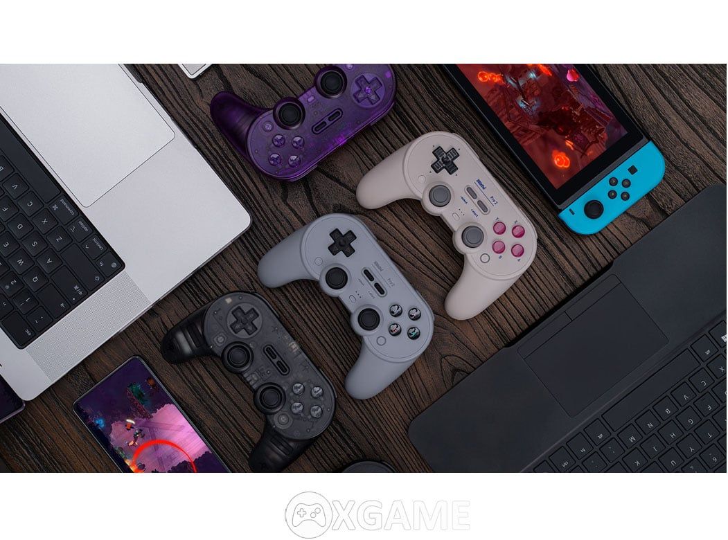Tay cầm 8Bitdo PRO 2-Clear Black Edition – xGAMESHOP-Retail Store Games