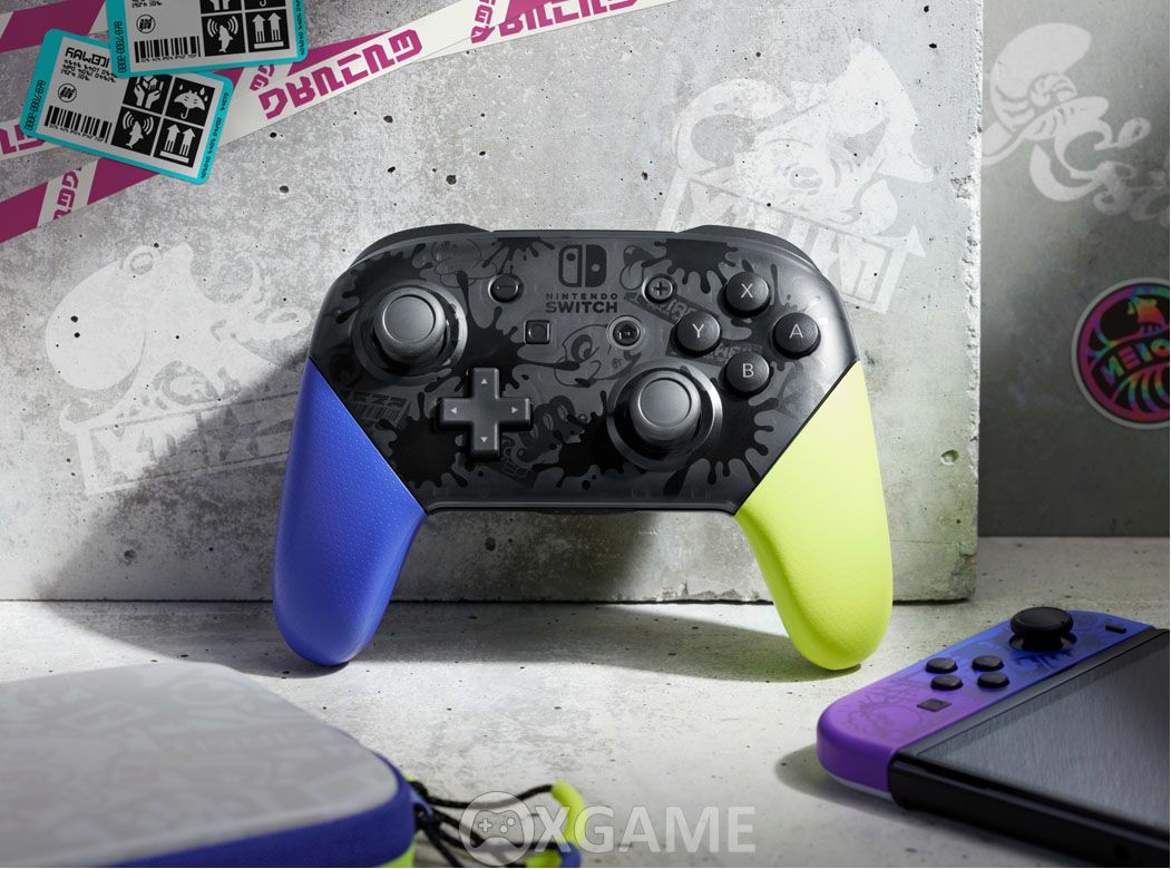 Tay Switch Pro Controller Splatoon 3 Edition – xGAMESHOP-Retail Store Games