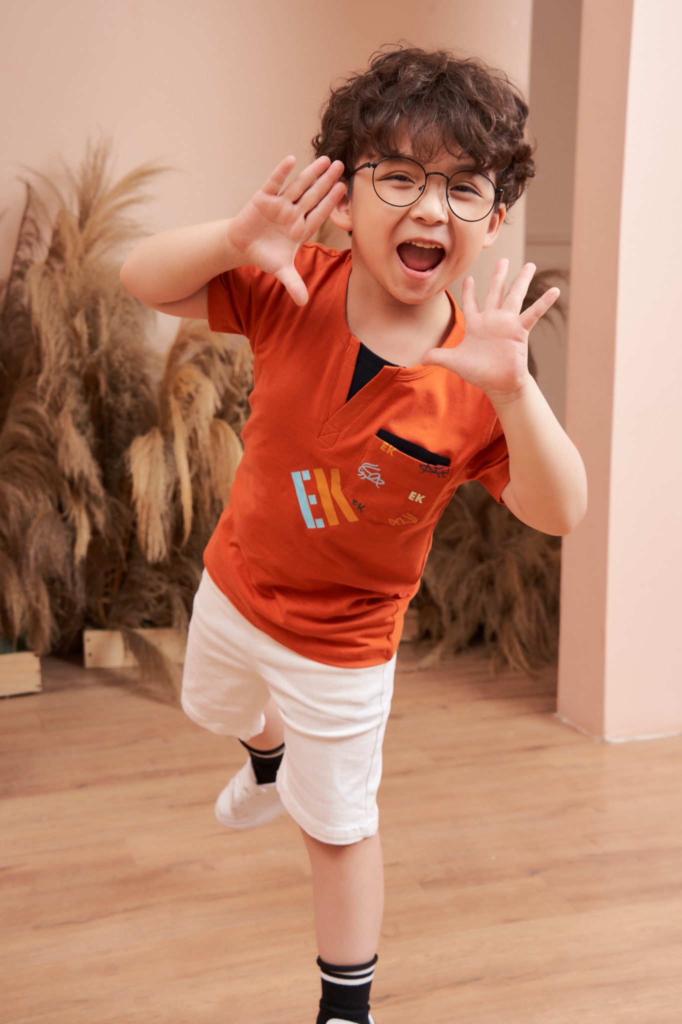 Áo thun ngắn tay bé trai Rabity x ELLE Kids- designed in Paris 81002