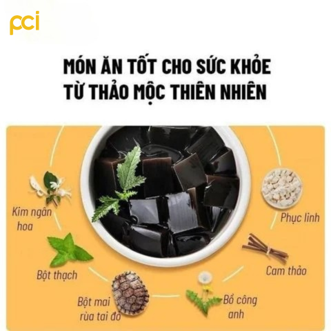 Thạch Cao Quy Linh Đậu Đỏ Sunity 215g – Thực Phẩm Nhập Khẩu PCI