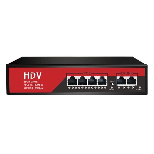 Switch POE HD404PW – CÔNG TY CP GIẢI PHÁP KẾT NỐI SỐ