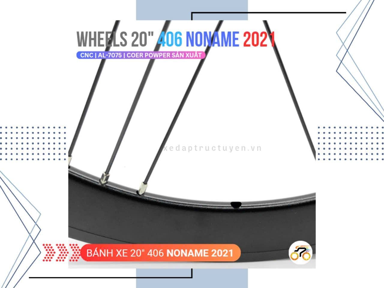 BÁNH XE ĐẠP 20" 406 - NONAME - HG (CỐI NỔ) - THẮNG CÀNG - LÍP THẢ – Xe đạp Trực tuyến