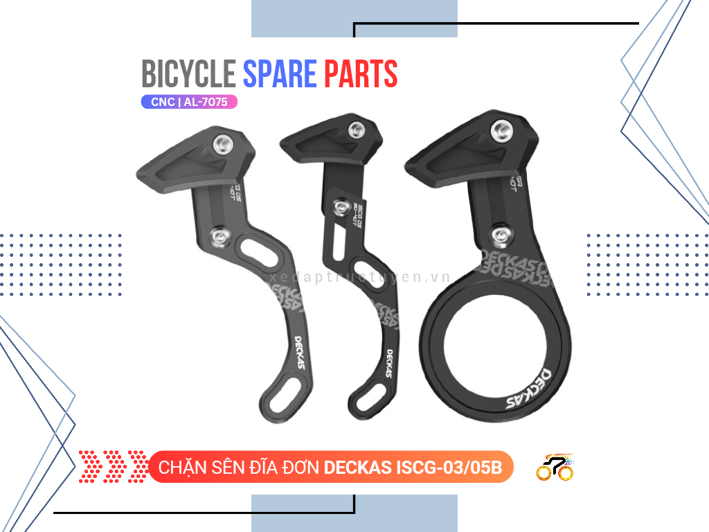 CHẶN SÊN ĐĨA ĐƠN - DECKAS ISCG - 03 / 05 / BB – Xe đạp Trực tuyến