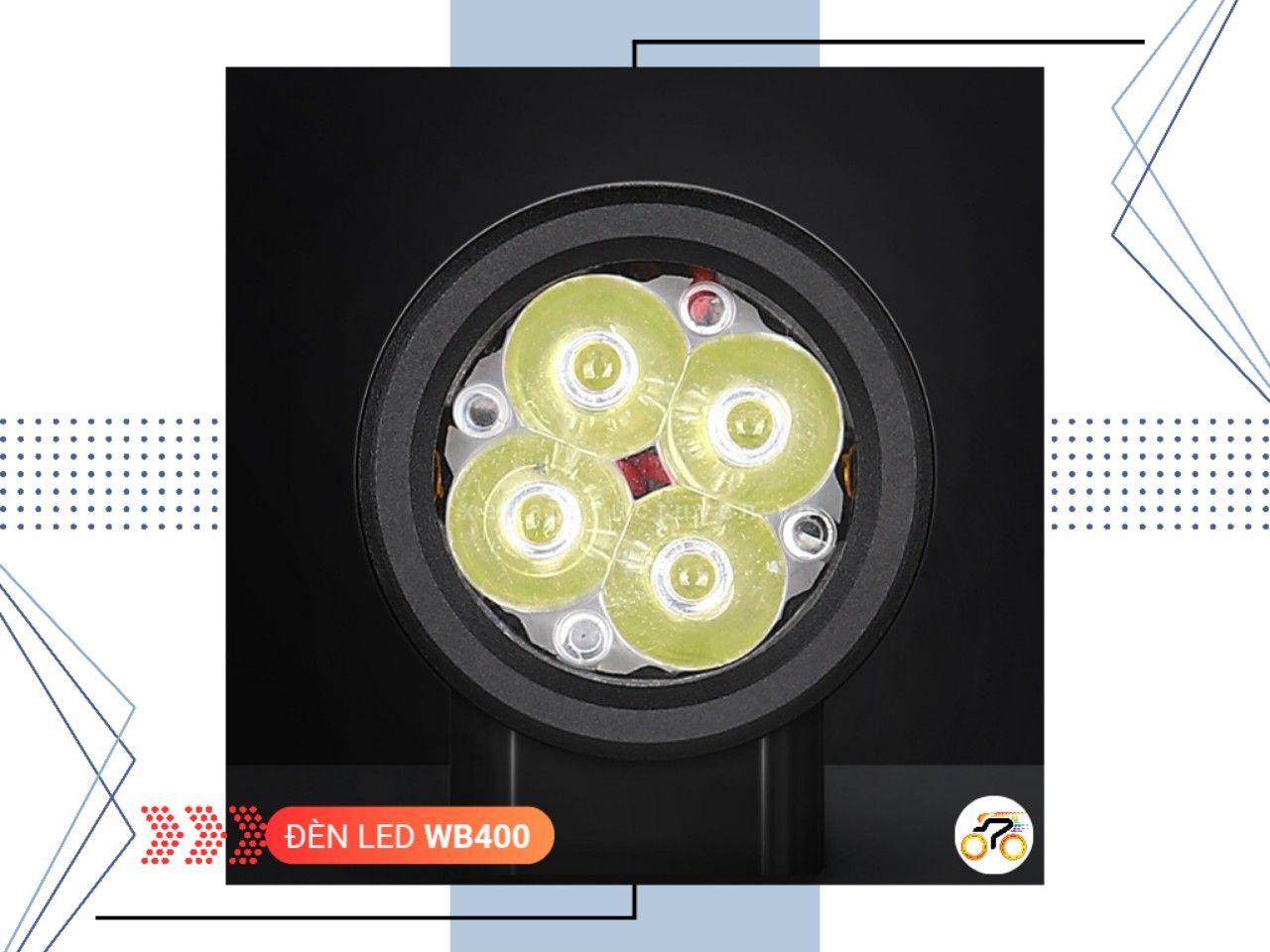ĐÈN LED TRƯỚC - WEST BIKING WB400 - ĐÈN TRÒN (800 LUNEN, 2000mAh) – Xe ...