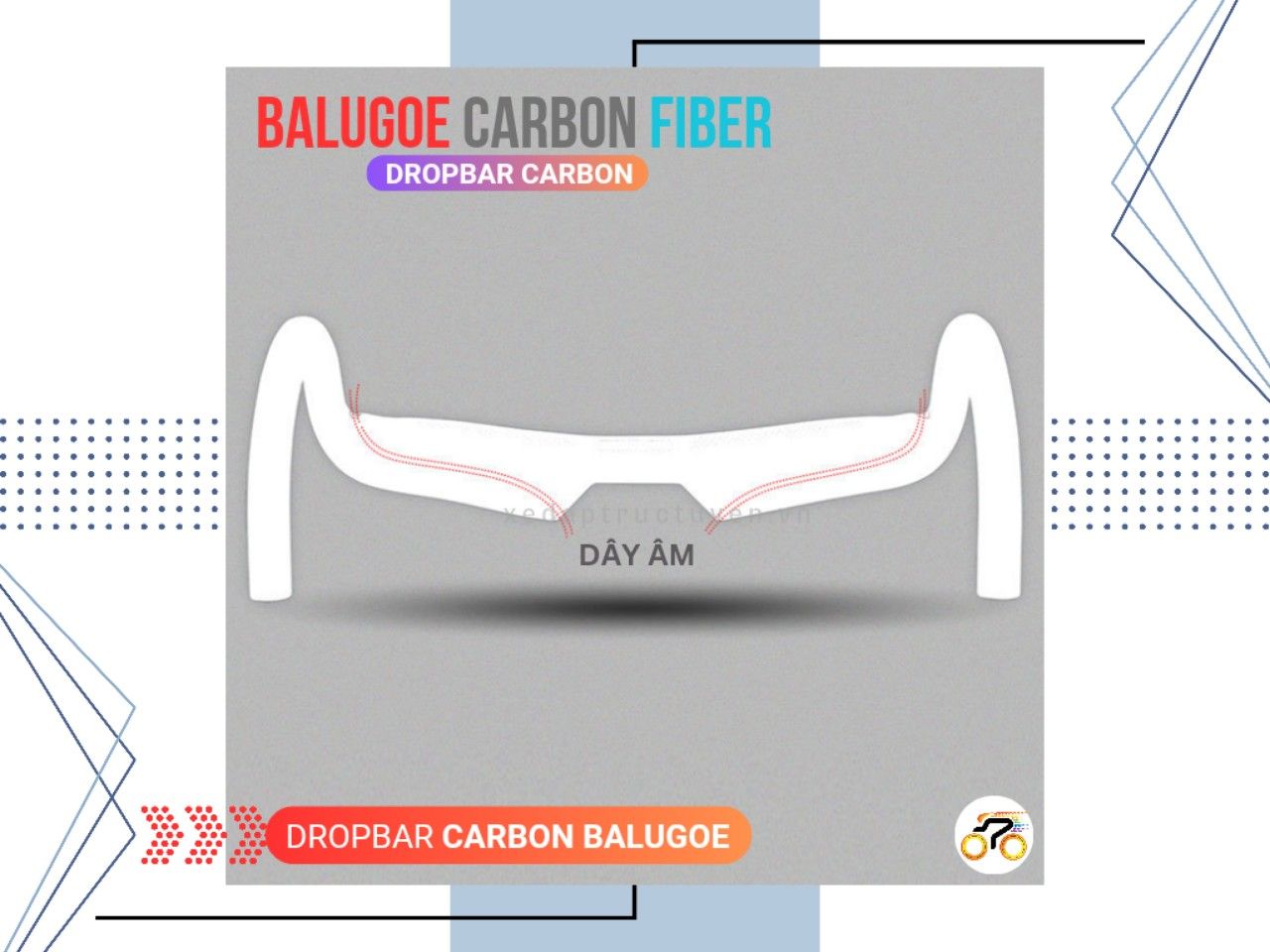 GHI ĐÔNG XE ĐẠP - CARBON BALUGOE - 31.8mm x 420mm - 282g – Xe đạp Trực ...