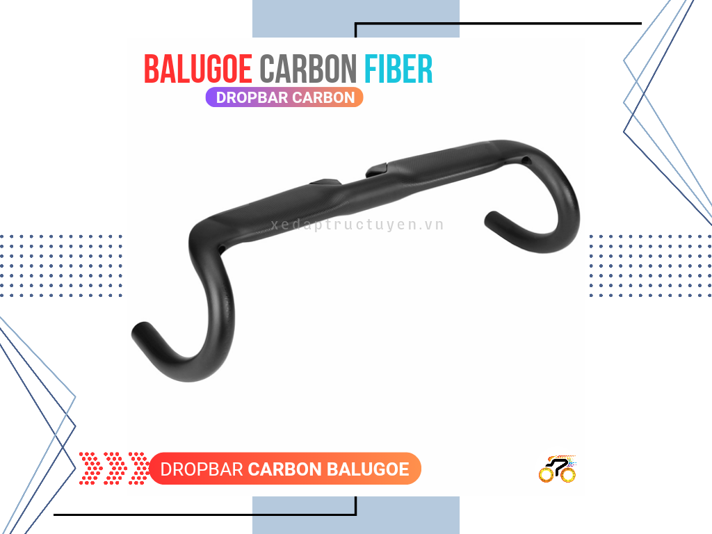 GHI ĐÔNG XE ĐẠP - CARBON BALUGOE - 31.8mm x 420mm - 282g – Xe đạp Trực ...