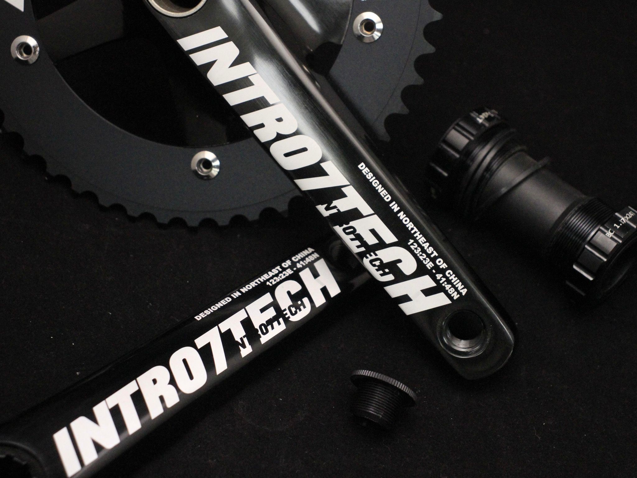 GIÒ DĨA XE ĐẠP - FIXED GEAR - INTRO7TECH - 48T - TRỤC RỖNG (KÈM TRỤC ...