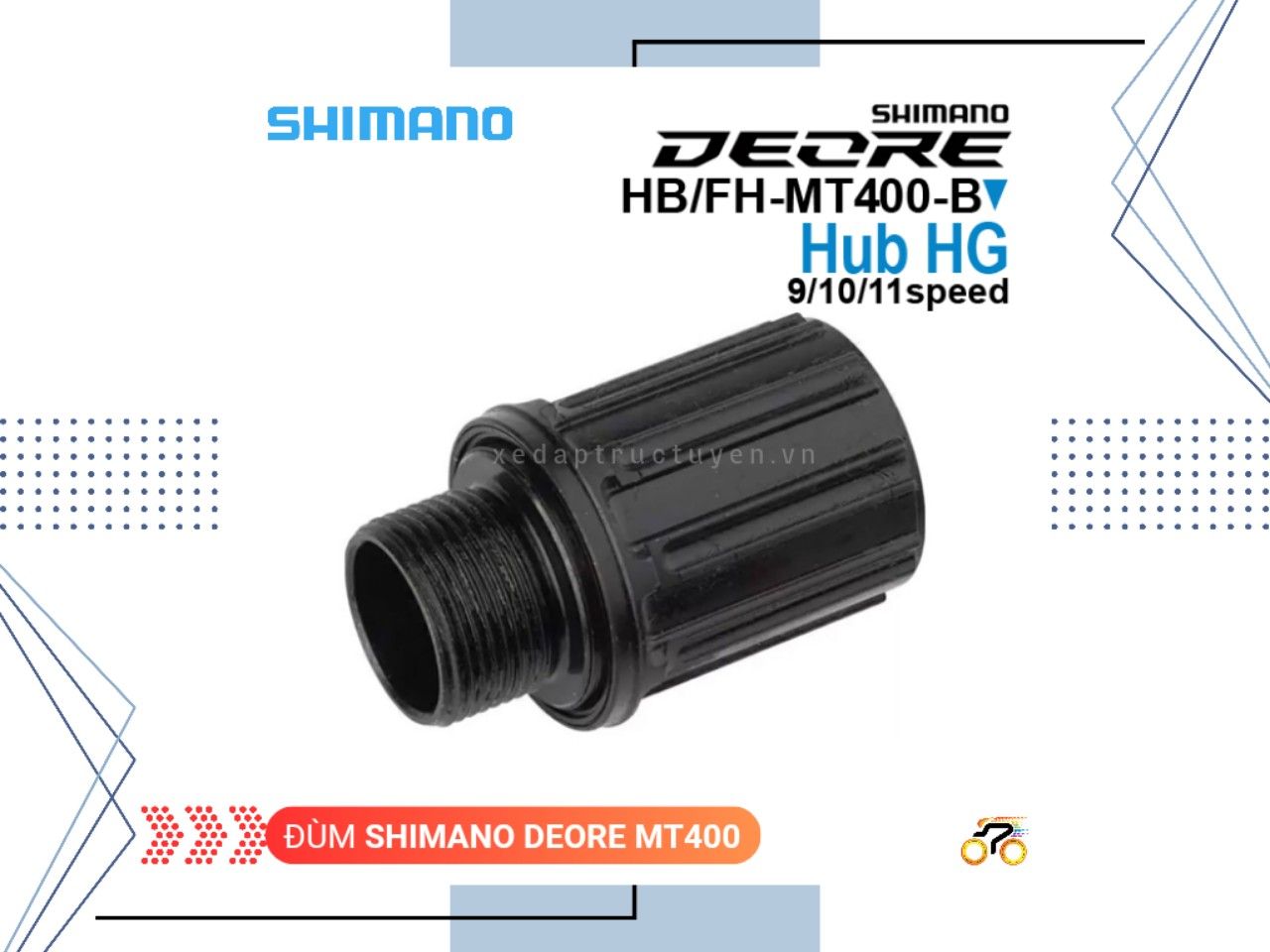 ĐÙM XE ĐẠP - HUB SHIMANO FH-MT400 - CỐI HG - TY BOOST - CENTERLOCK – Xe ...