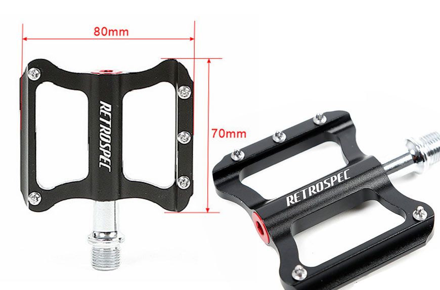 PEDAL XE ĐẠP - BÀN ĐẠP RETROSPEC - 1 BẠC ĐẠN – Xe đạp Trực tuyến