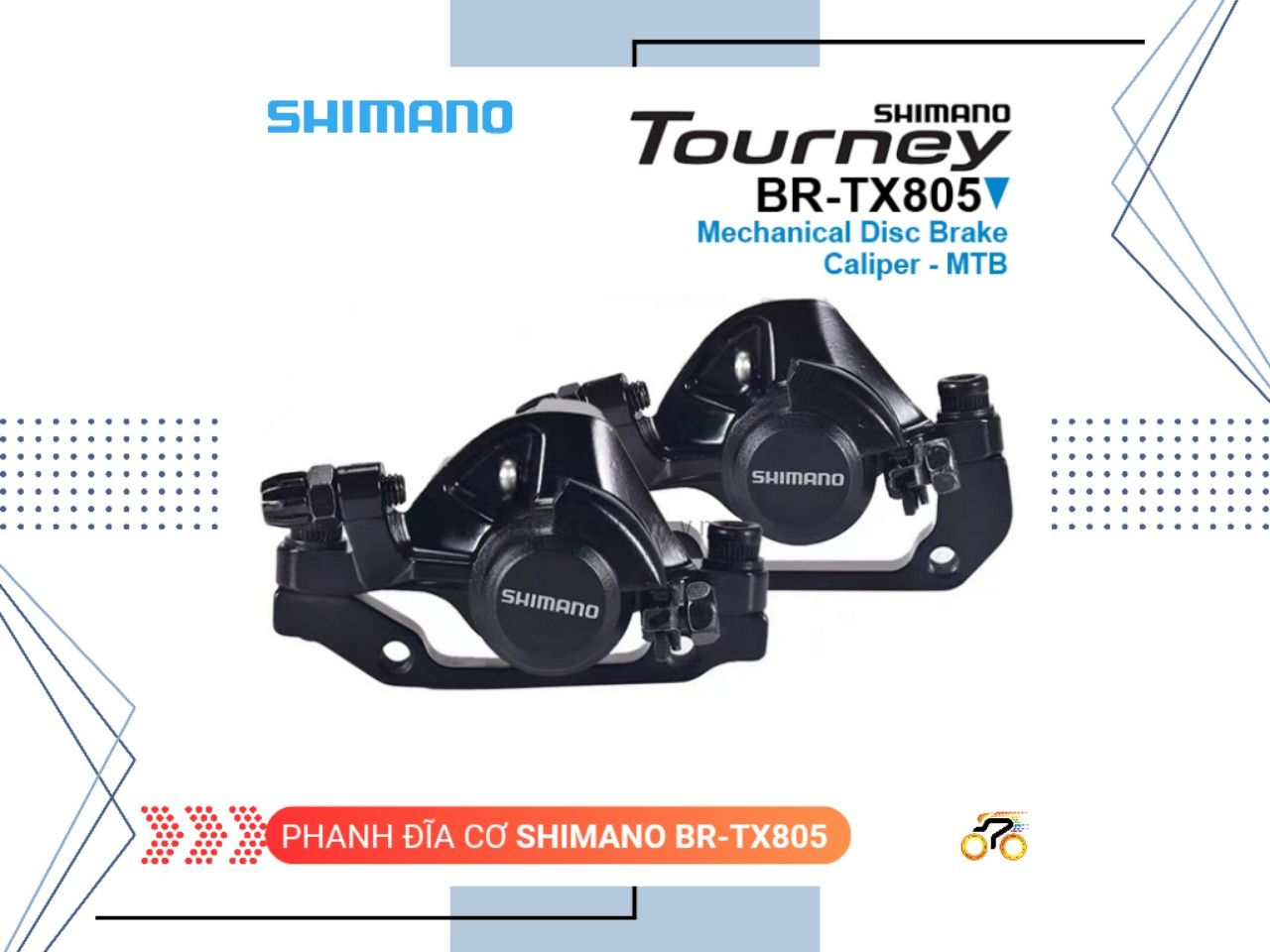 THẮNG ĐĨA CƠ XE ĐẠP - SHIMANO TX805 (1 CÁI) – Xe đạp Trực tuyến