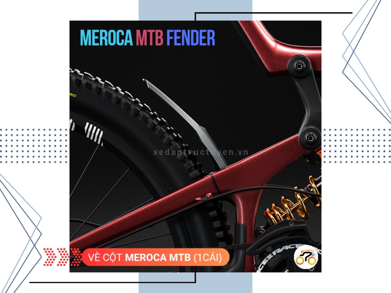 VÈ CỘT MEROCA - MTB (1 CÁI) – Xe đạp Trực tuyến