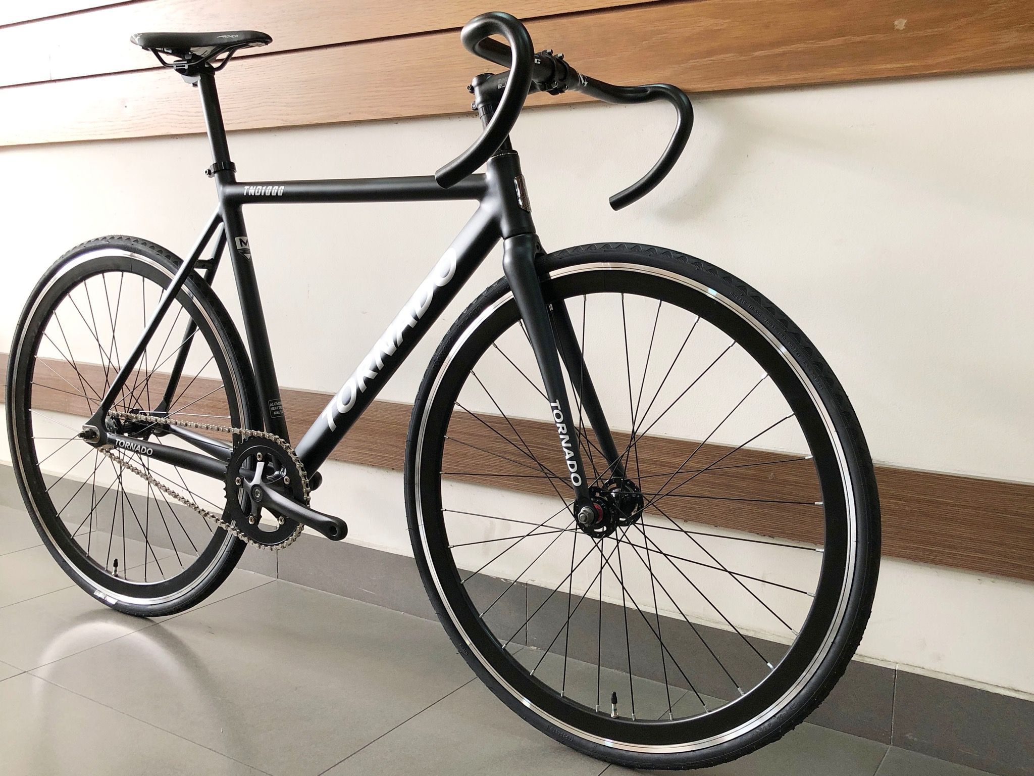 XE ĐẠP FIXED GEAR - TORNADO (ĐEN) – Xe đạp Trực tuyến