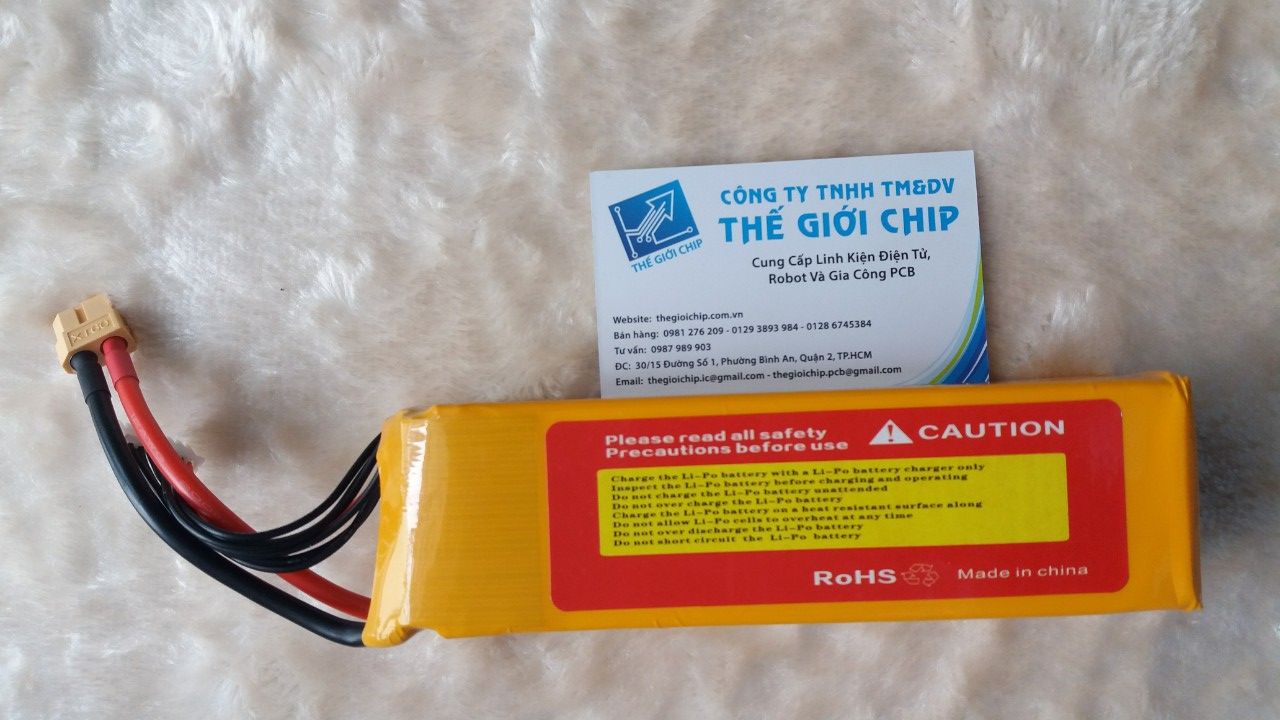 PIN LIPO TCB 24V-6S-4500mAh, pin lipo, pin , lipo – Thế Giới Chip
