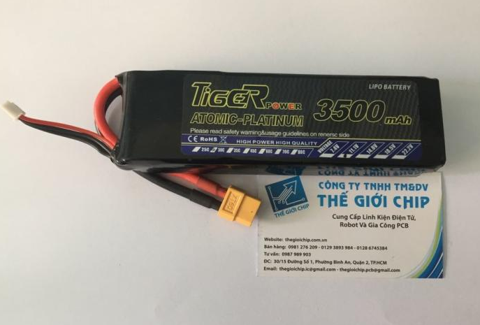 Pin Lipo 3S 3500mAh 30C – Thế Giới Chip