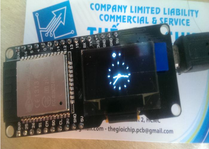 NodeMCU ESP32 OLED Wifi BLE – Thế Giới Chip