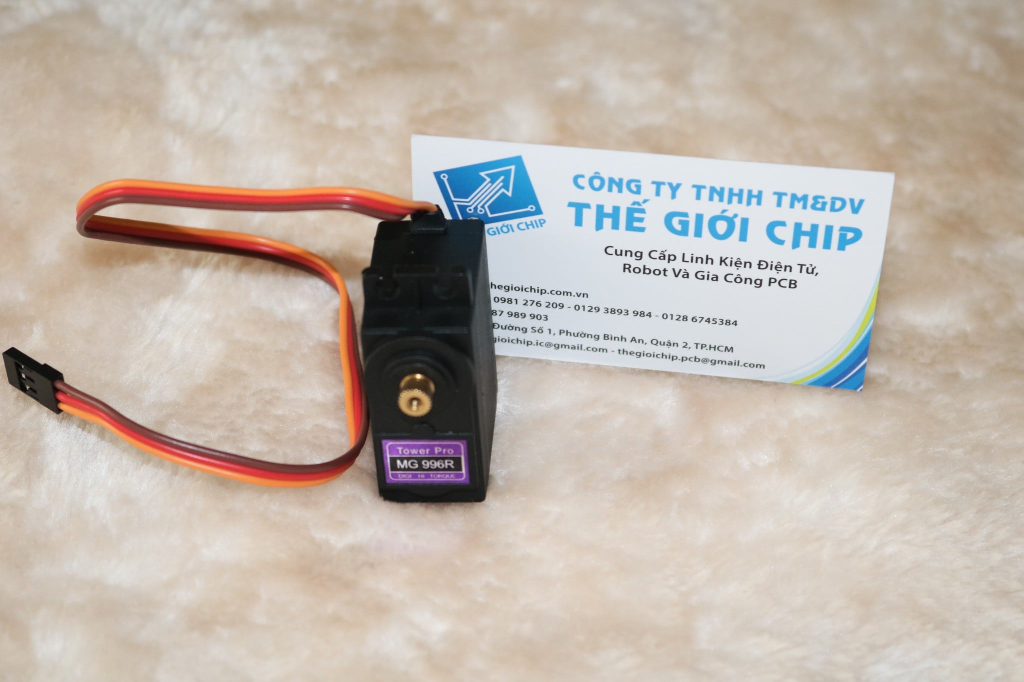 Động cơ RC Servo MG996R – Thế Giới Chip