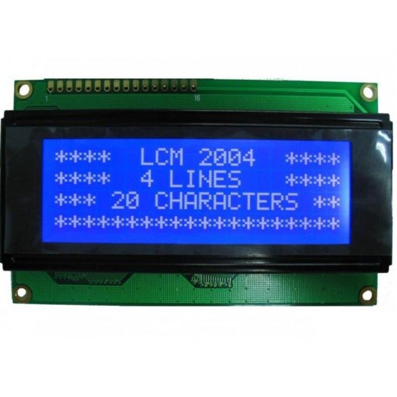 LCD2004 20*04 Xanh Dương 5V – Thế Giới Chip