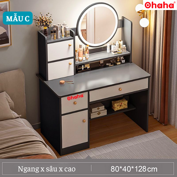 Bàn Trang Điểm OHAHA có kèm ghế - TĐ022 – Ohaha
