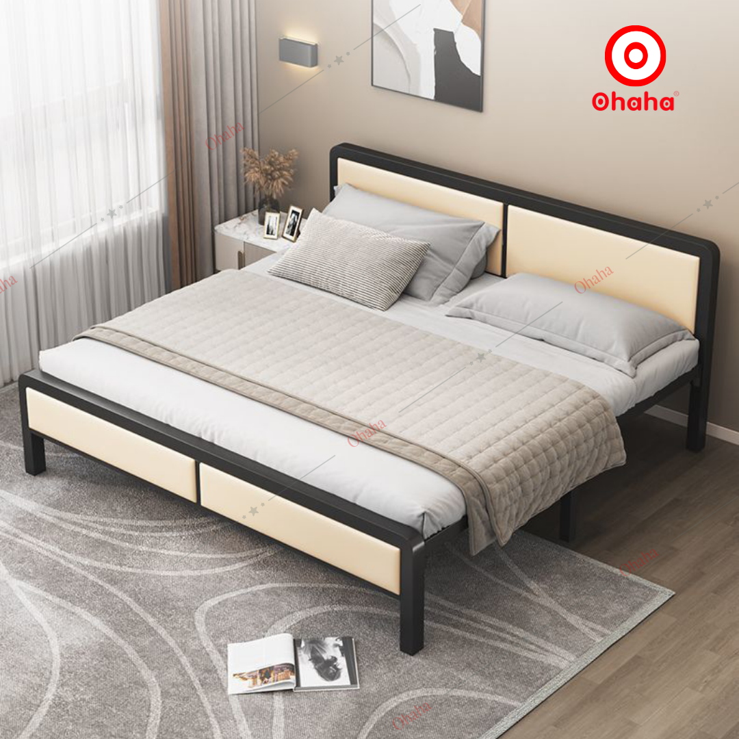 Giường sắt hiện đại Ohaha - GS008