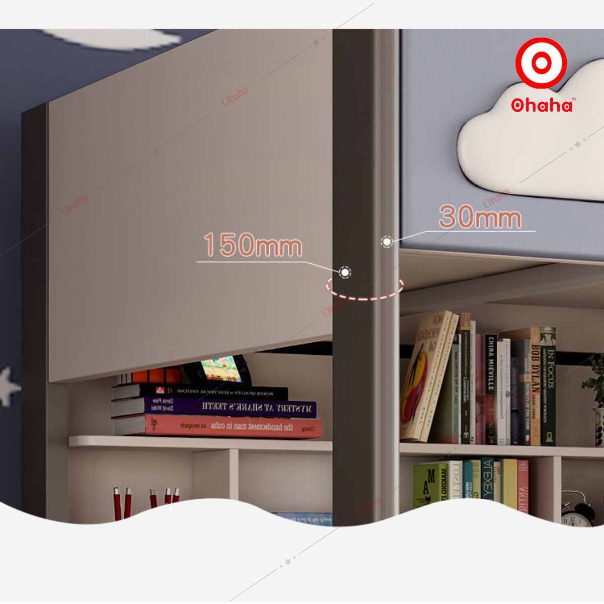 Giường tầng thông minh OHAHA - GTTM041 – Ohaha