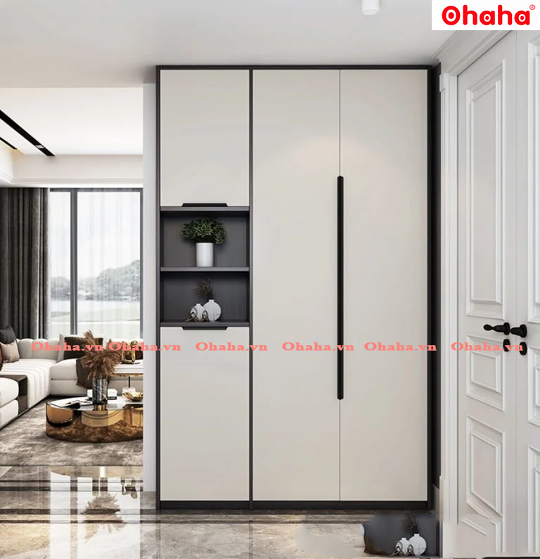 Tủ Đựng Giày Gỗ Hiện Đại Comfy OHAHA 001 – Ohaha