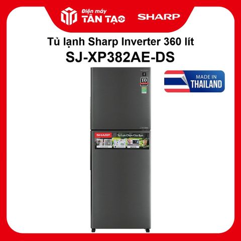Tủ lạnh Sharp Inverter 360 lít SJ-XP382AE-DS – Điện Máy Tân Tạo