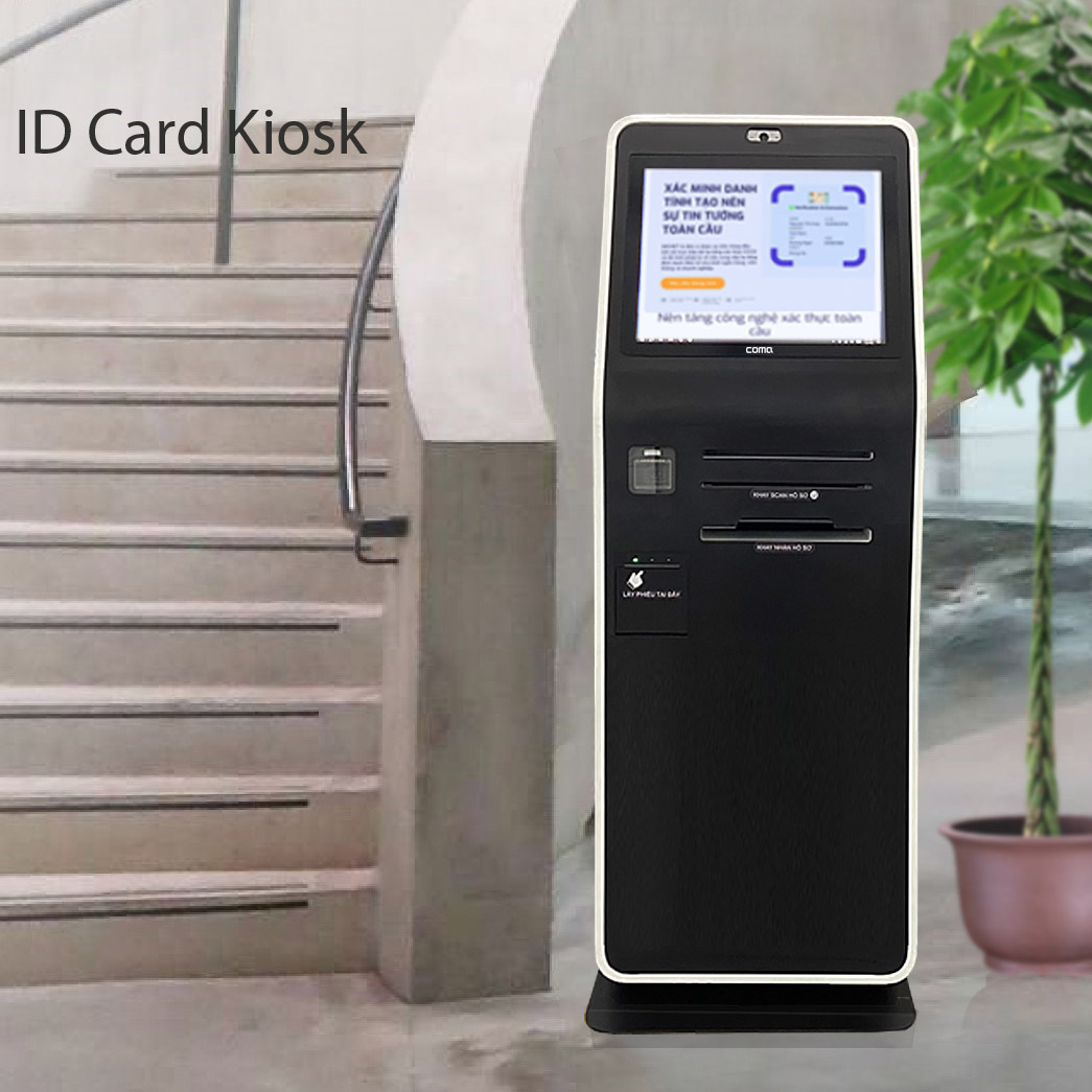 KIOSK Dịch Vụ Công Tự Động ComQ Q-Kiosk 19KMT_DA06
