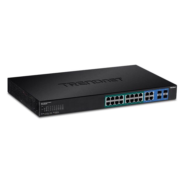 20-Port Gigabit Web Smart 370W PoE+ Switch – VSC Store