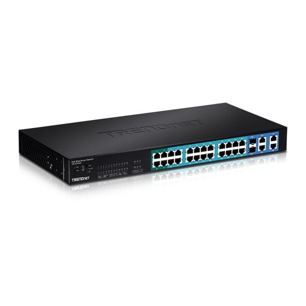 28-Port 10/100 Mbps Web Smart PoE+ Switch – VSC Store