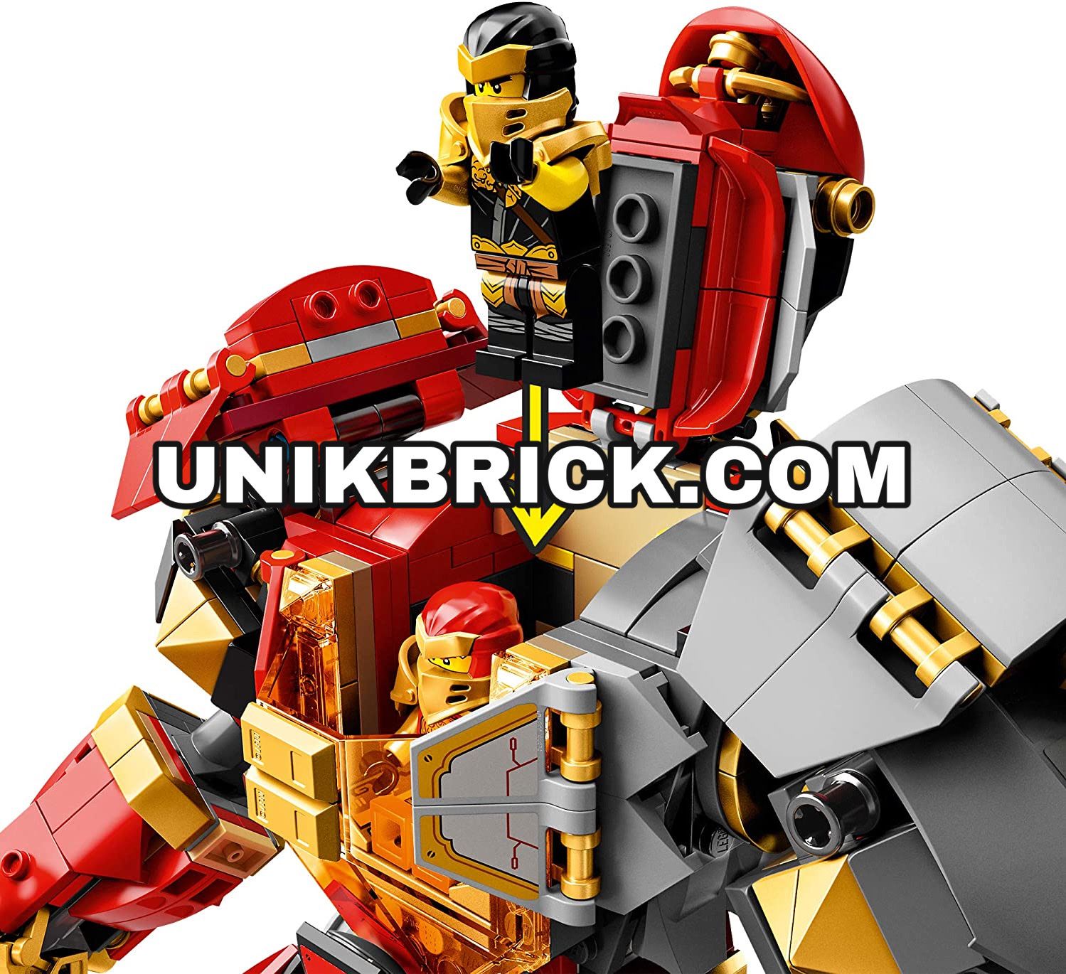 [CÓ HÀNG] LEGO Ninjago 71720 Fire Stone Mech – UNIK BRICK