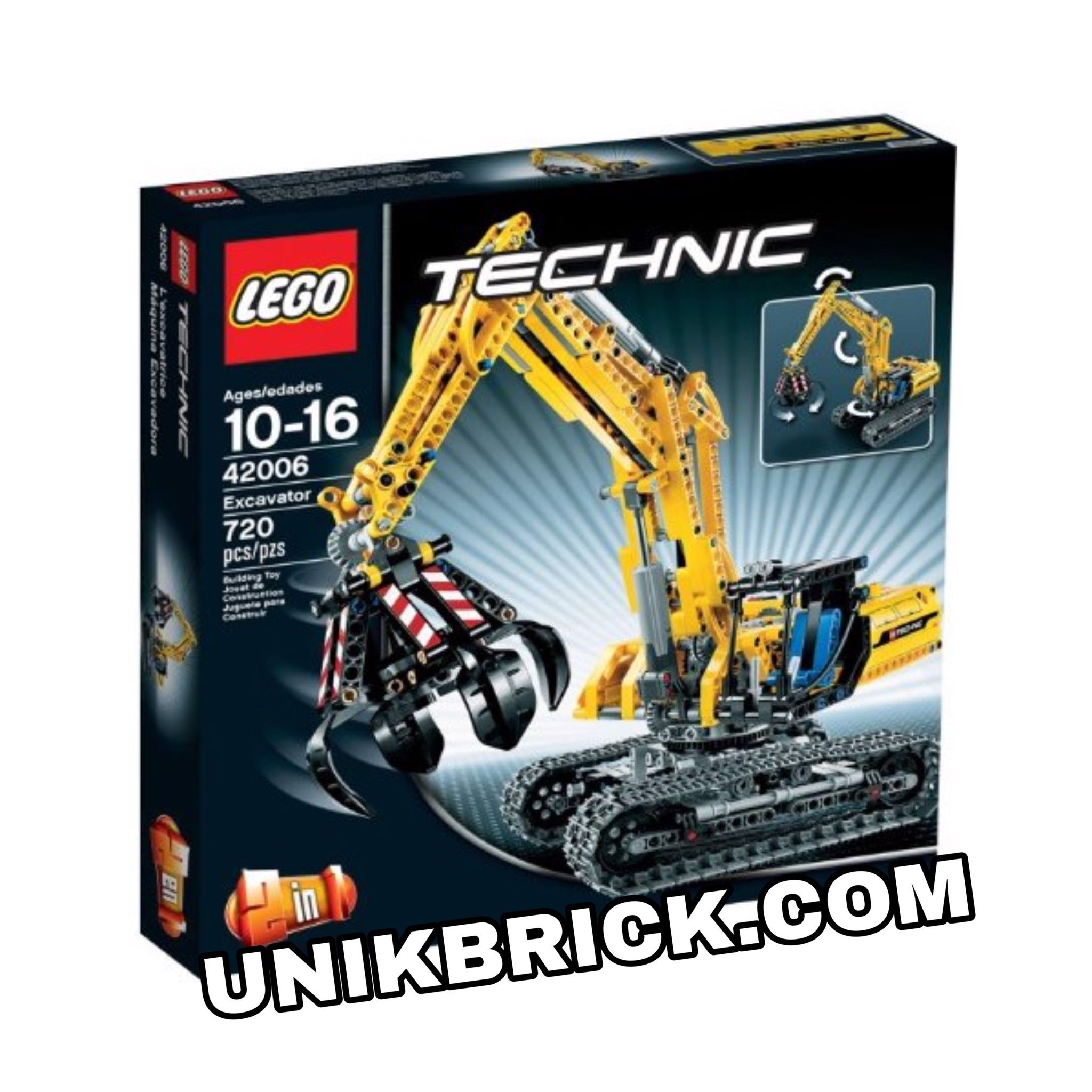 [ORDER ITEMS] LEGO Technic 42006 Excavator – UNIK BRICK