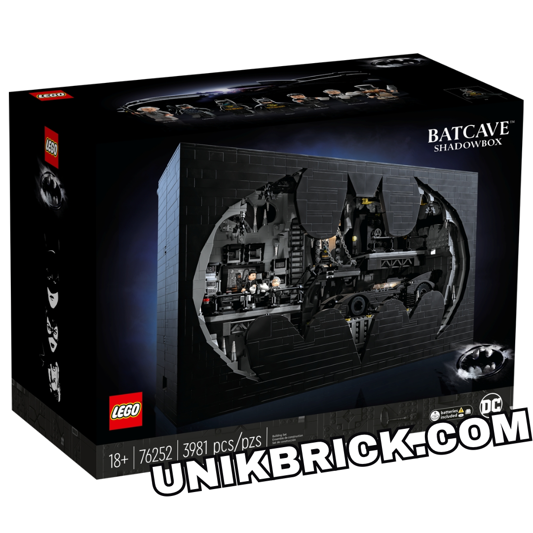 [HÀNG ĐẶT/ORDER] LEGO DC 76252 Batcave Shadow Box – UNIK BRICK