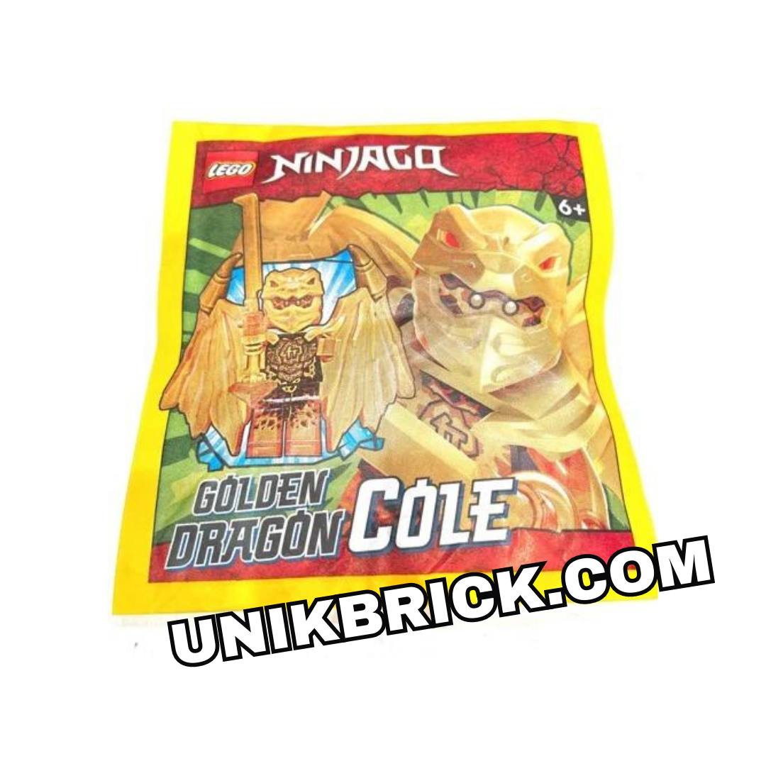 [CÓ HÀNG] LEGO NINJAGO Golden Dragon Cole 892304 – UNIK BRICK