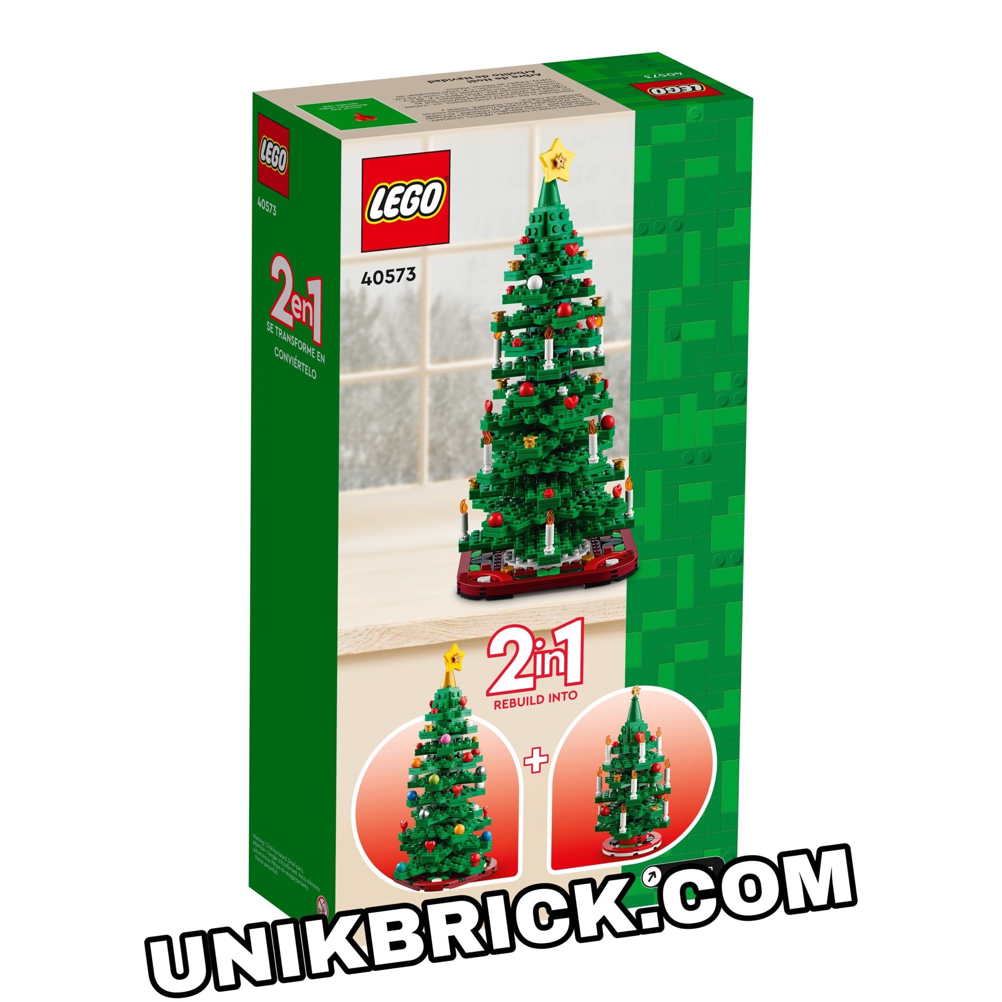 LEGO 40573 Christmas Tree – UNIK BRICK