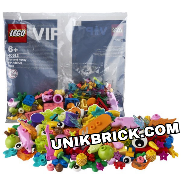 [CÓ HÀNG] LEGO 40512 Fun and Funky VIP Add On Pack – UNIK BRICK
