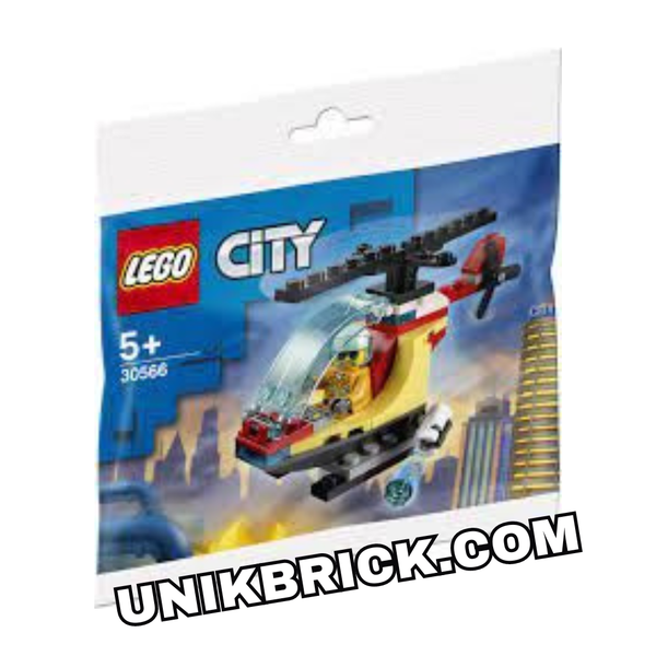 [CÓ HÀNG] LEGO City 30566 Fire Helicopter – UNIK BRICK