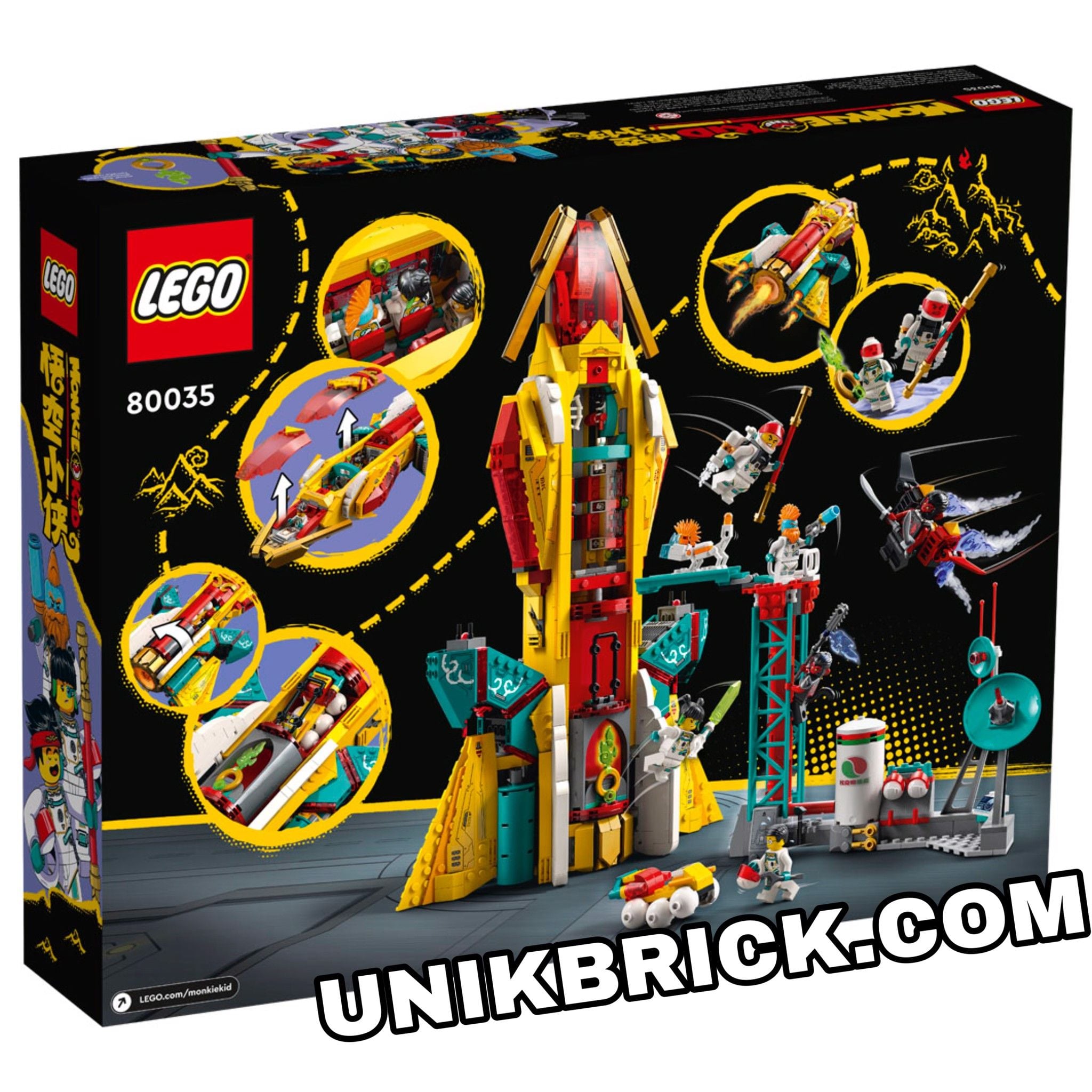 LEGO Monkie Kid 80035 Monkie Kid's Galactic Explorer – UNIK BRICK