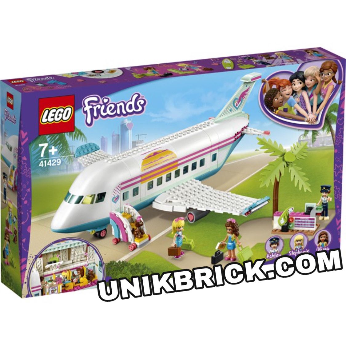 [HÀNG ĐẶT/ ORDER] LEGO Friends 41429 Heartlake City Airplane – UNIK BRICK