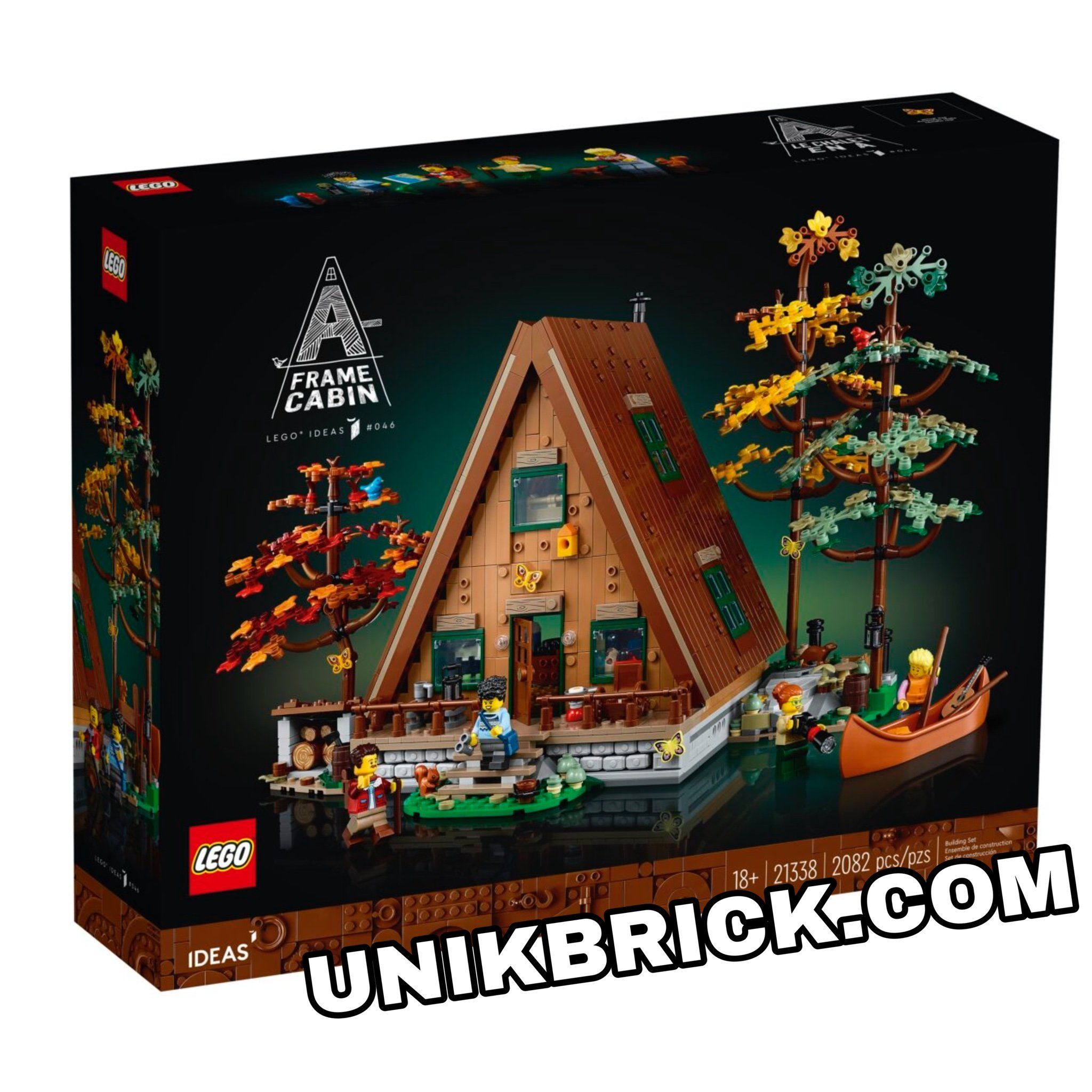 LEGO Ideas 21338 A-Frame Cabin – UNIK BRICK
