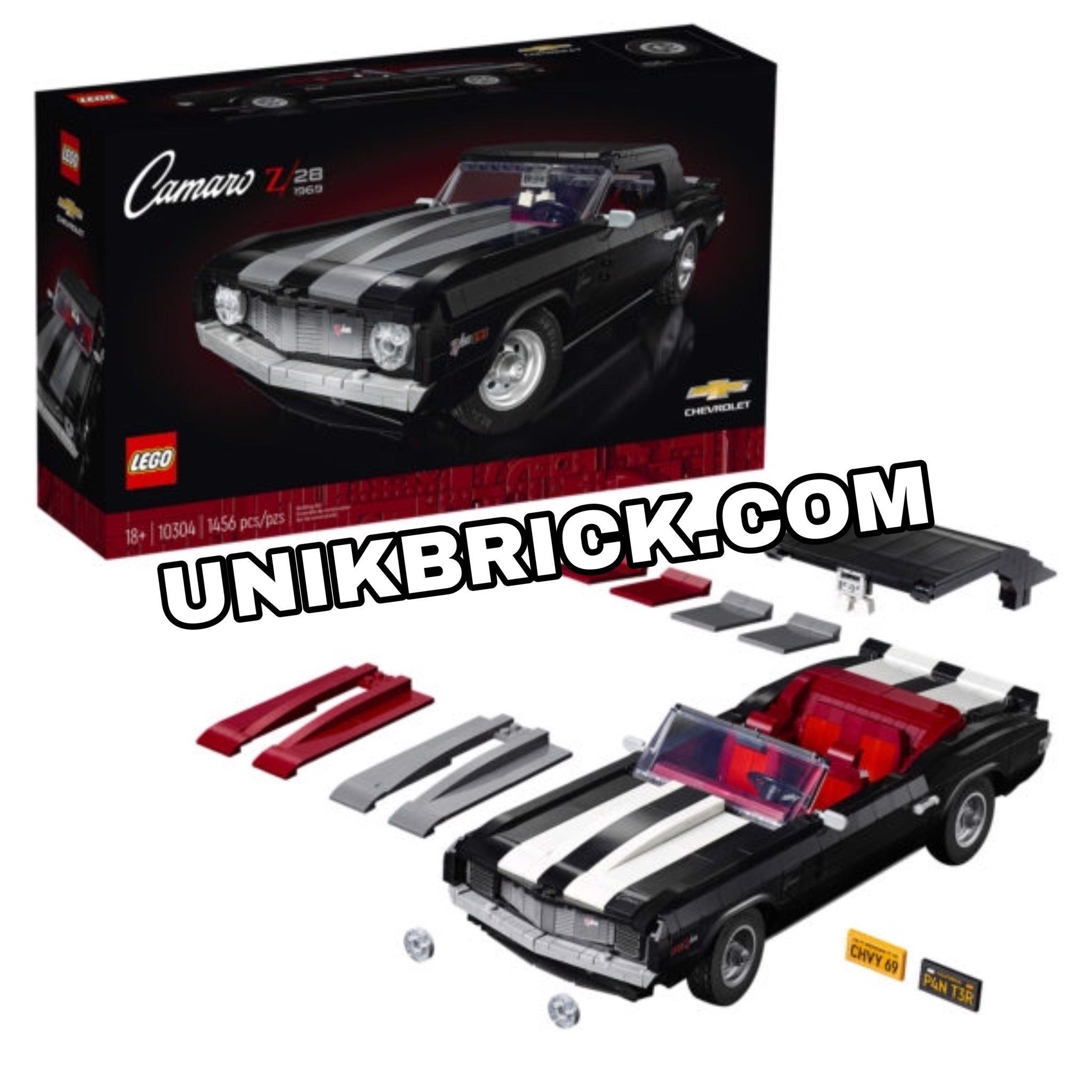 LEGO Icons 10304 Chevrolet Camaro Z28 – UNIK BRICK