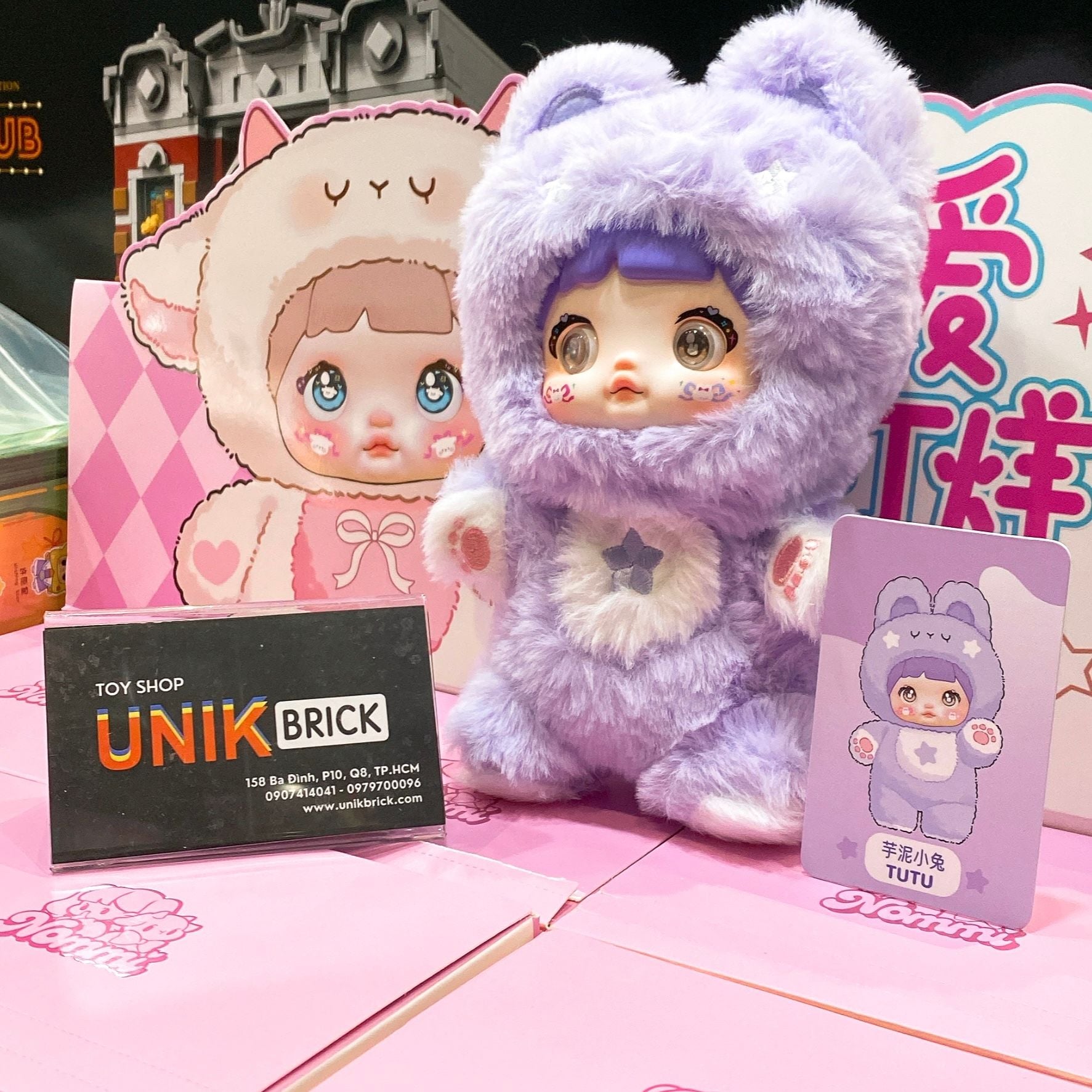 Hộp Mù Blind Box Nommi V1 Nommi Loveliness Never End Plush Doll Móc Kh ...