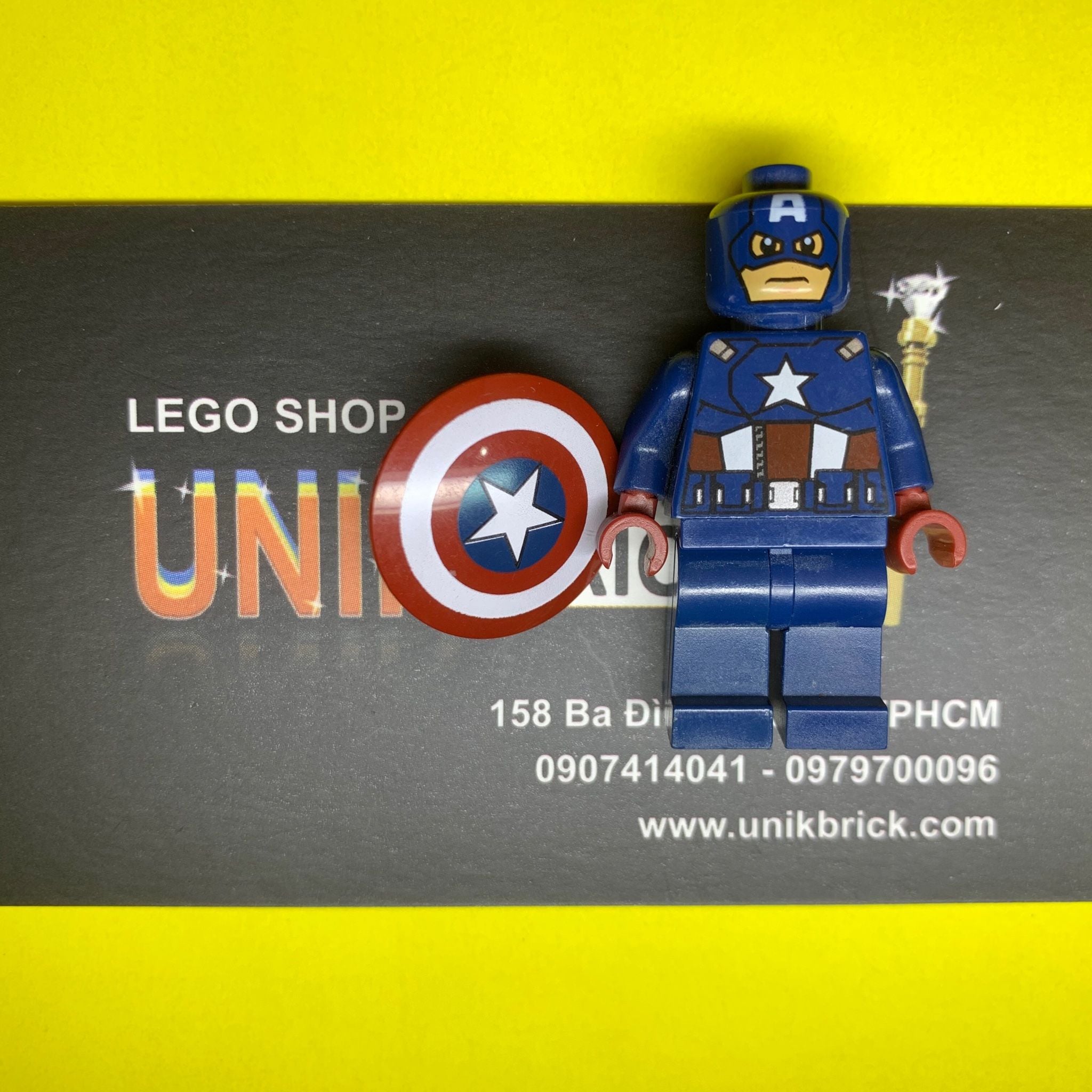 LEGO Marvel Captain America Dark Blue Suit Mask – UNIK BRICK