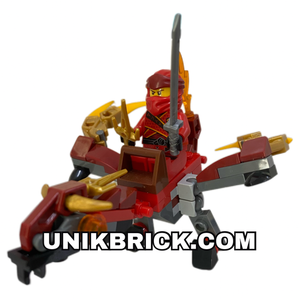 LEGO Ninjago Legacy Fire Flight Kai and Mini Dragon Ninja đỏ và Rồng l ...