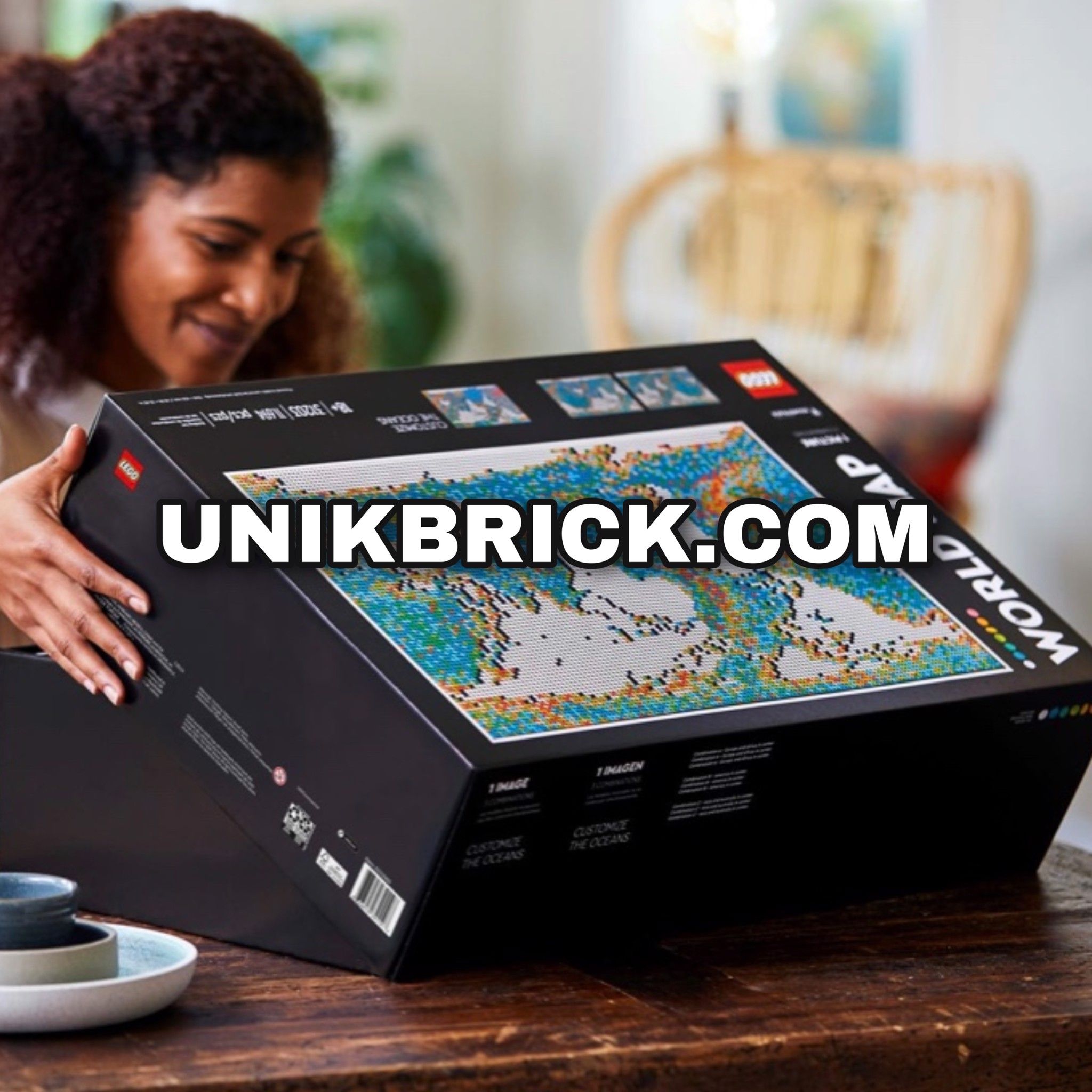 LEGO Art 31203 World Map – UNIK BRICK